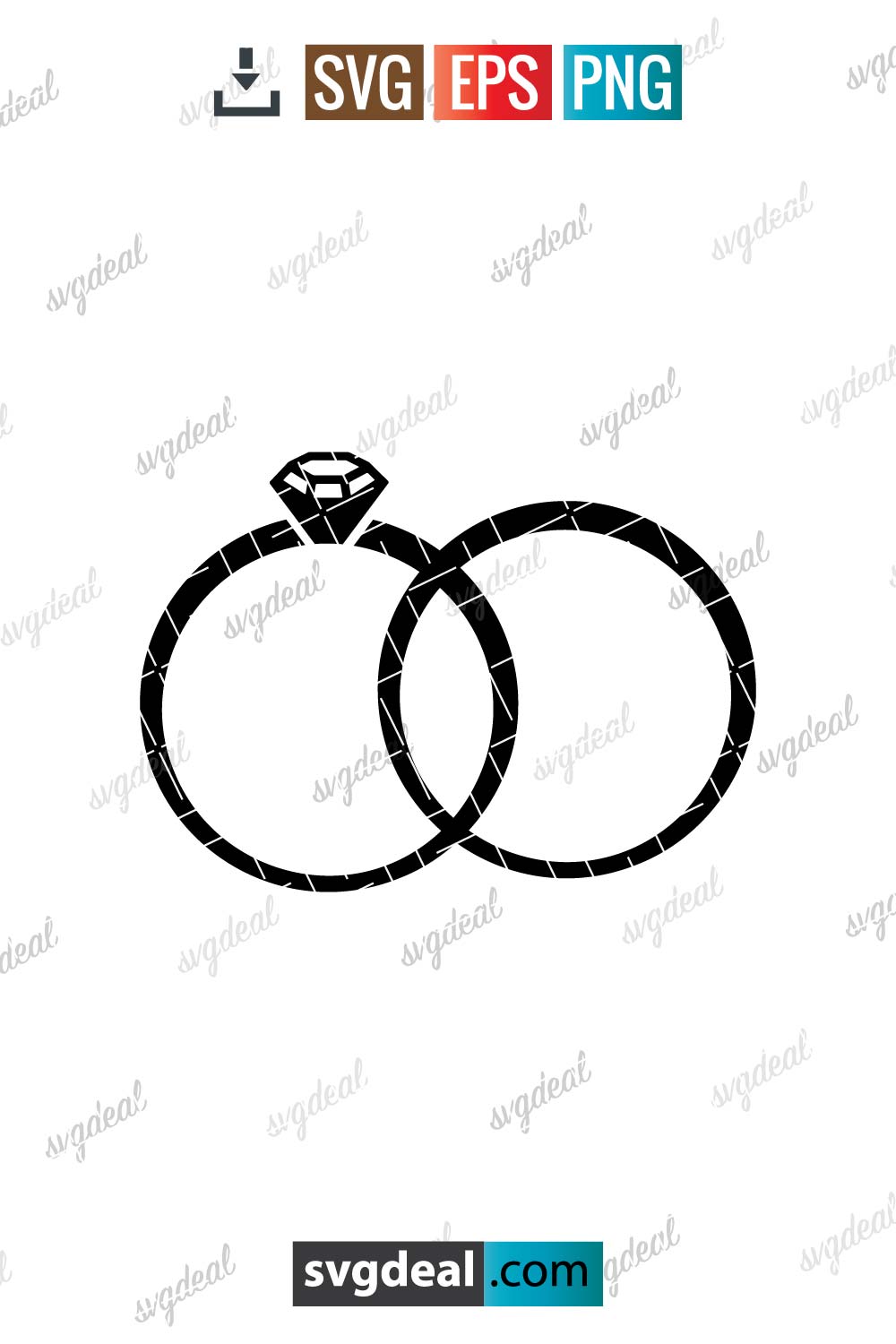 Wedding Rings Svg - Free SVG Files
