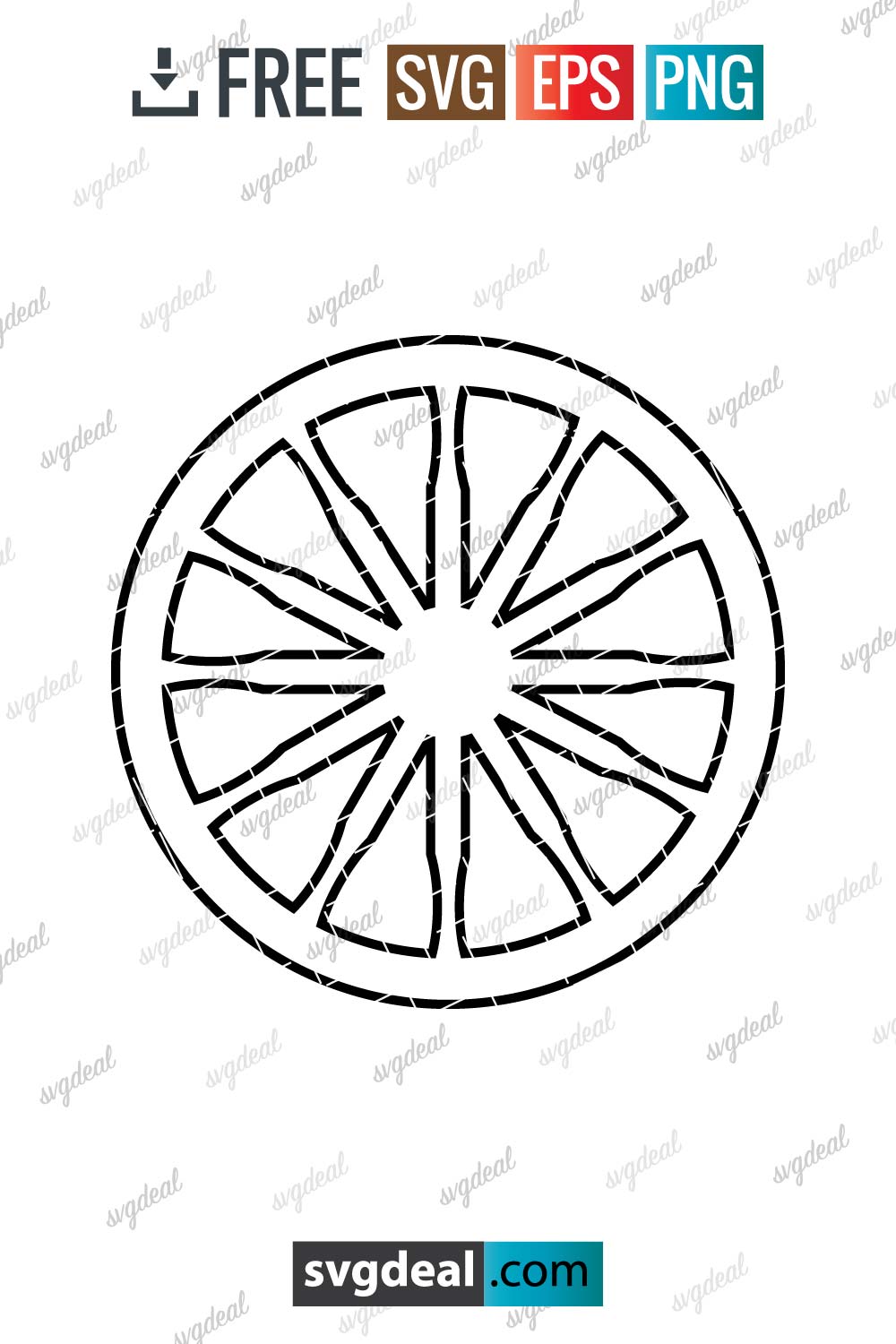 Wagon Wheel SVG Free - Free SVG Files