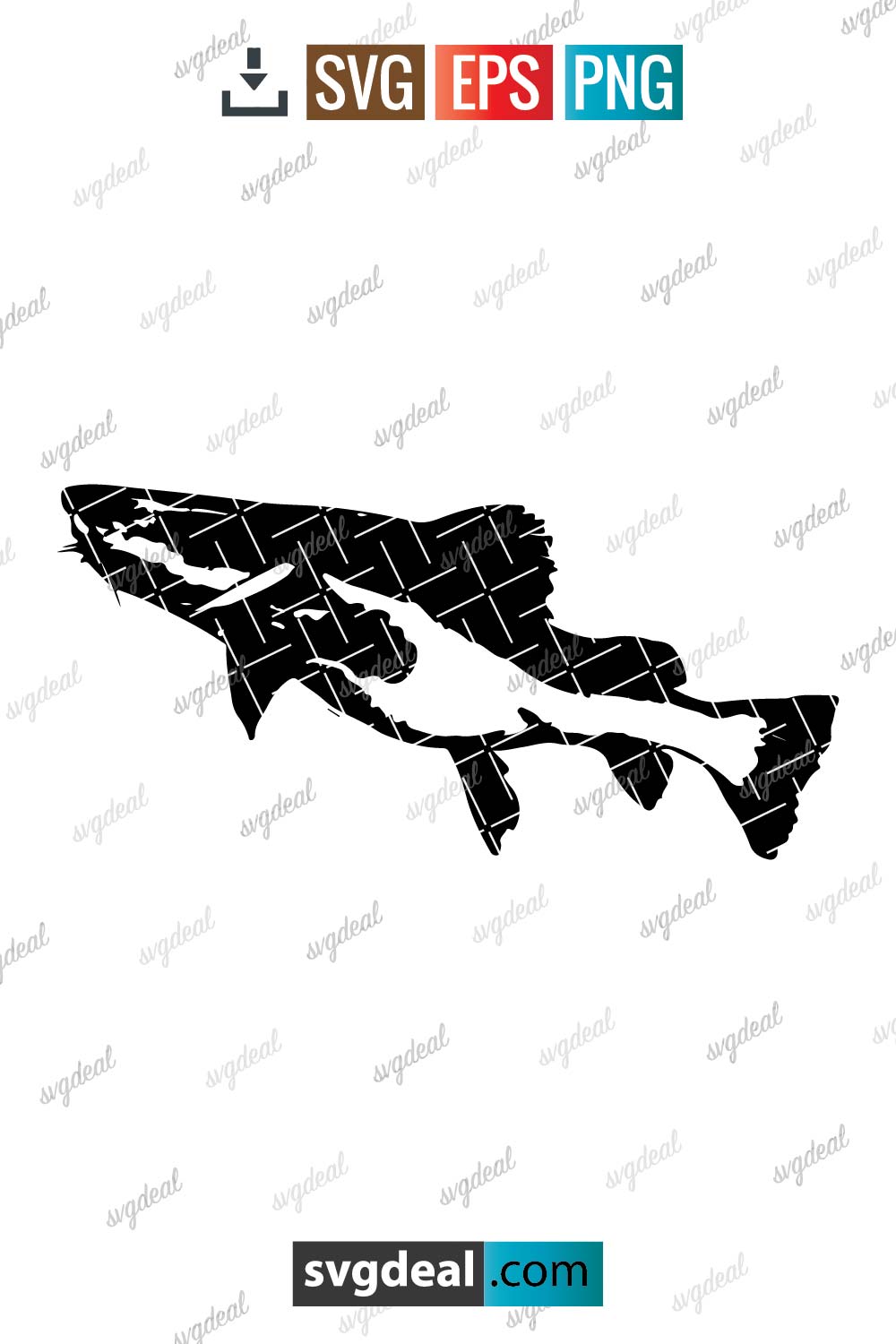 Catfish Svg - Free SVG Files