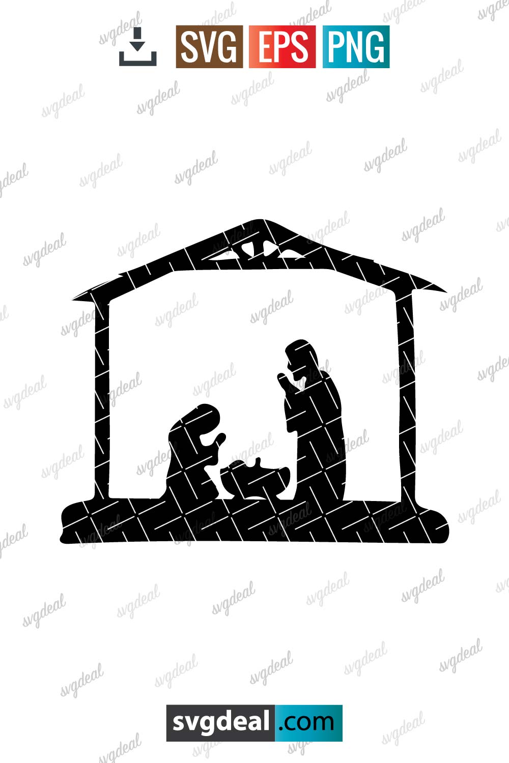 Nativity Svg - Free SVG Files