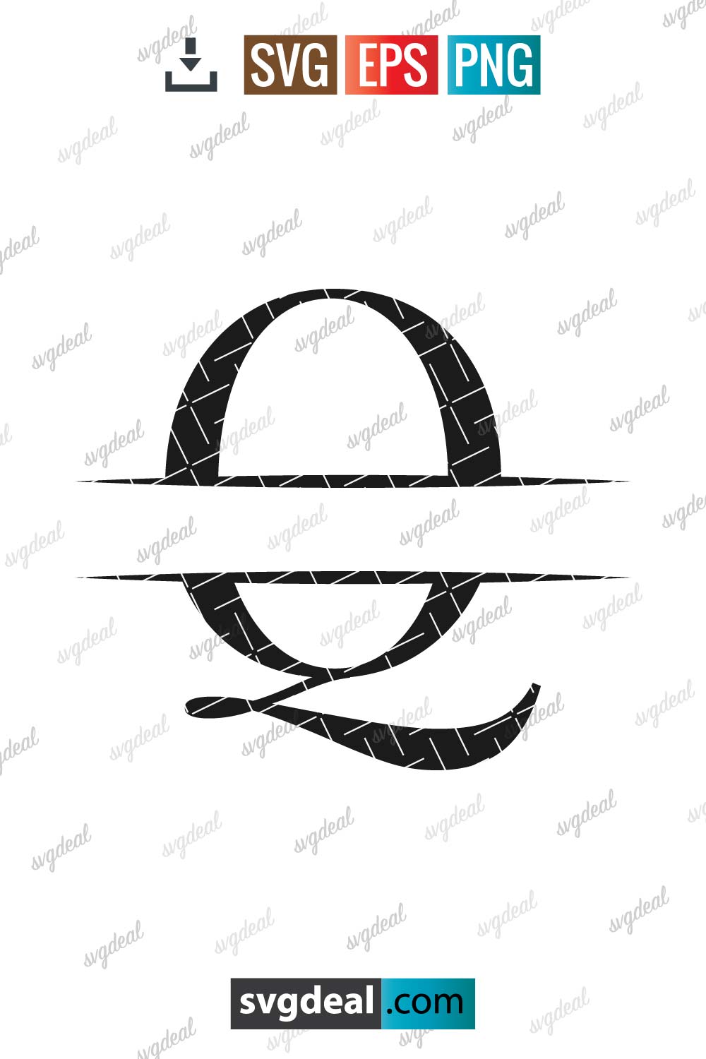 Q Monogram Svg - Free SVG Files