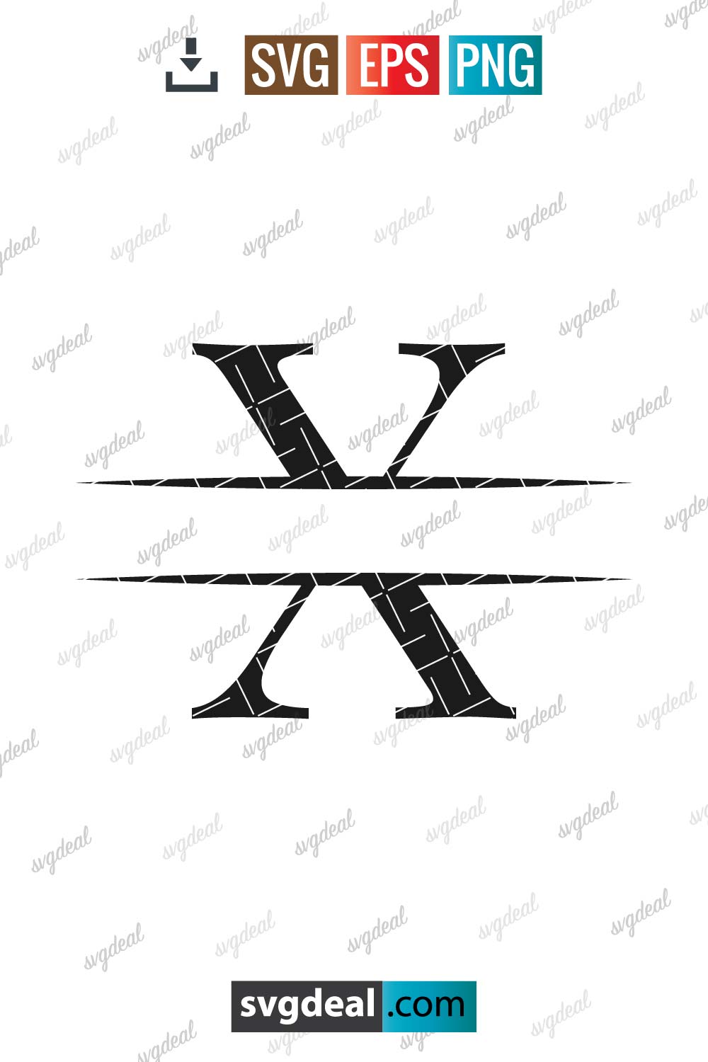 X Monogram Svg - Free SVG Files