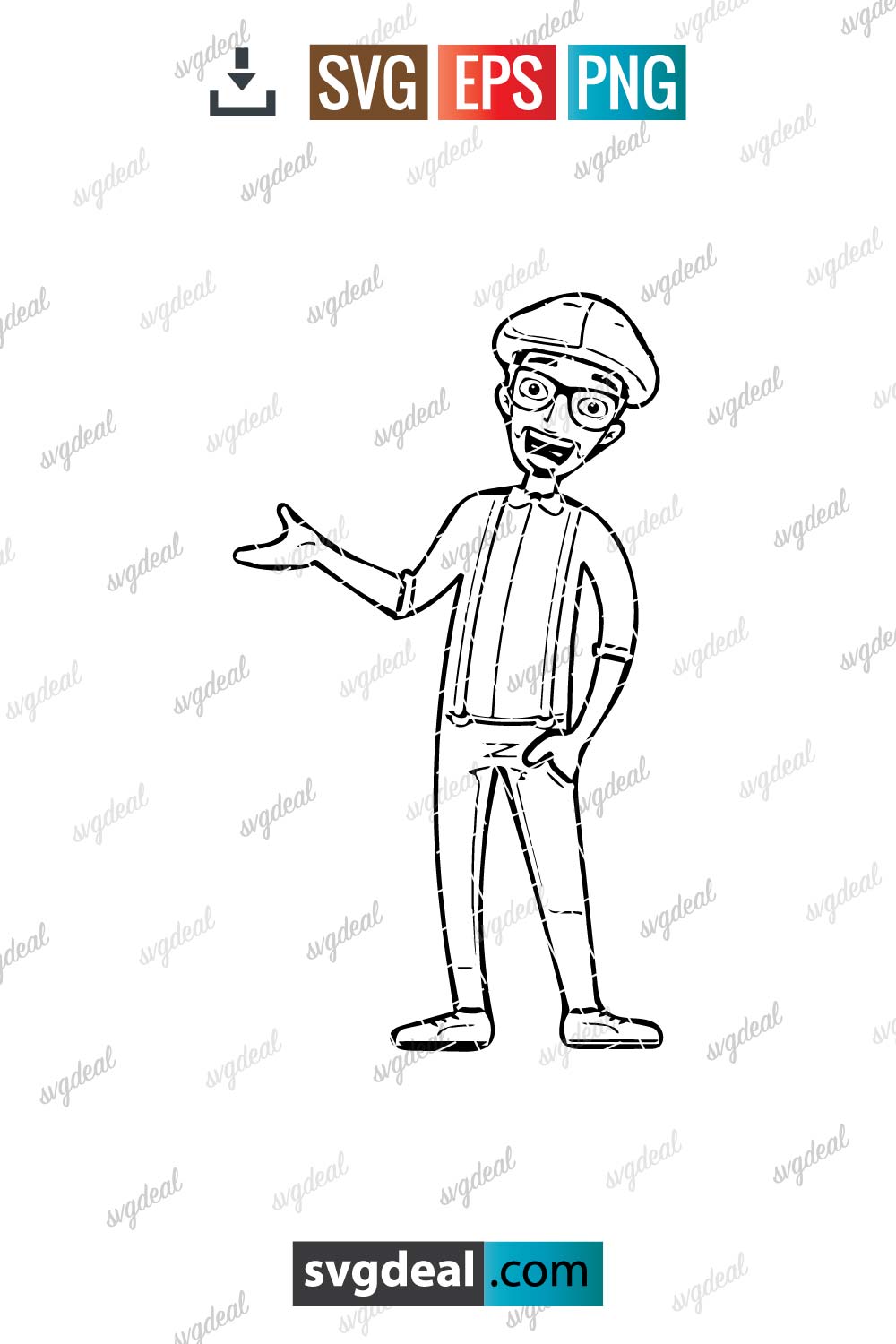 Blippi Svg - Free SVG Files Blippi Svg - Free SVG Files