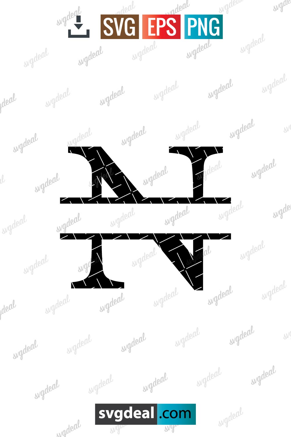 Initial N Svg - Free SVG Files