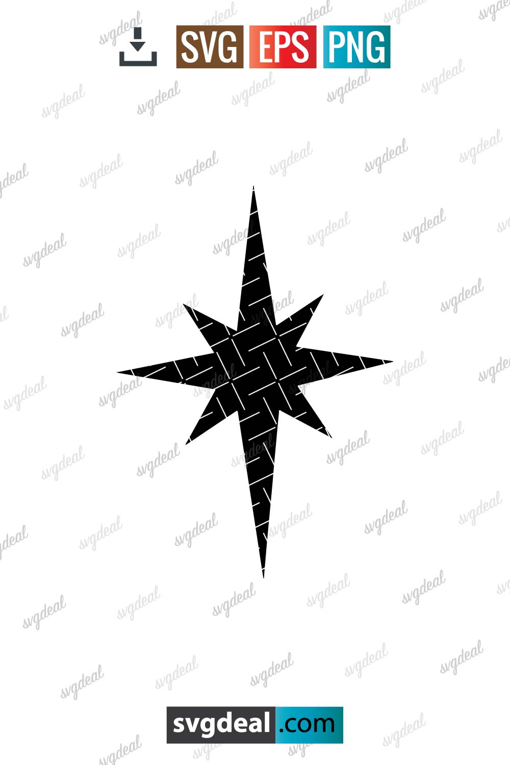 North Star Svg Free Svg Files